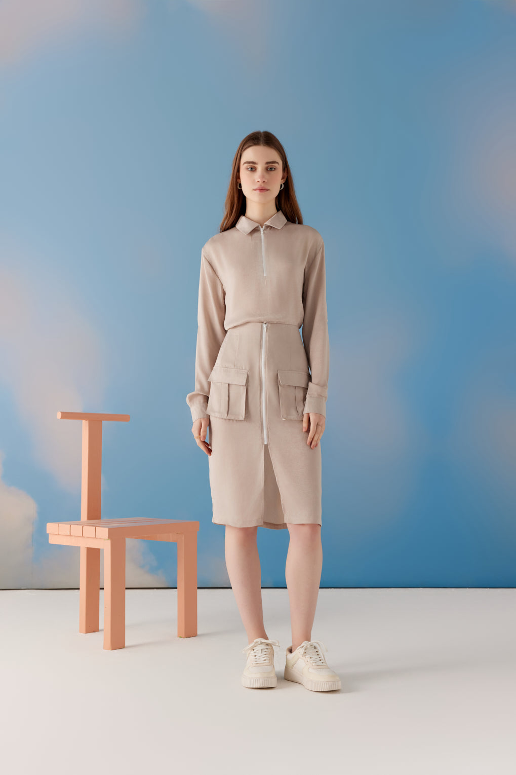 Silken Stride Skirt – Spunkies