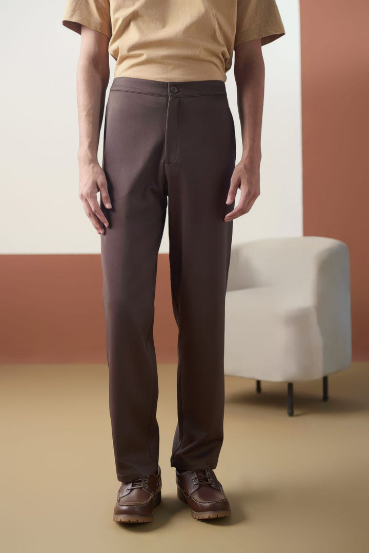 Espresso Straight Pants – Spunkies