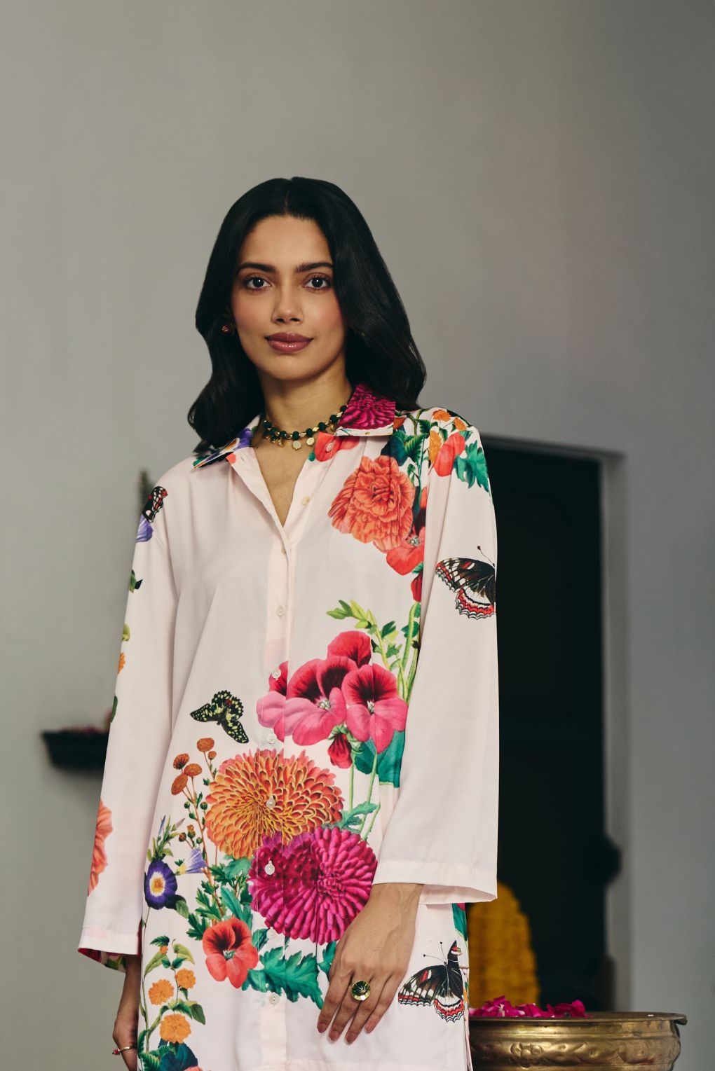 Garden Flutter Kurta – Spunkies